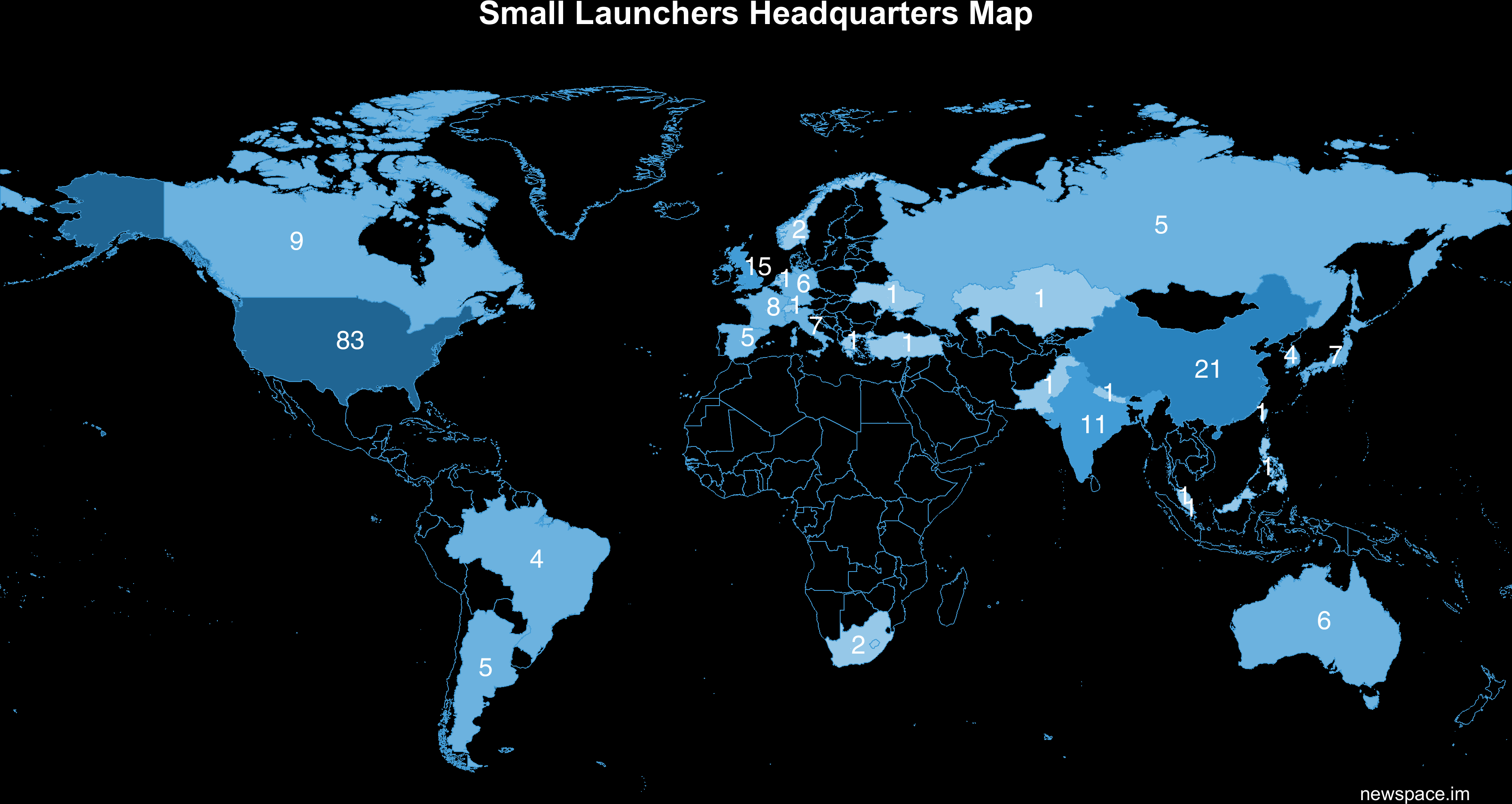 Small Satellite Launchers - NewSpace Index