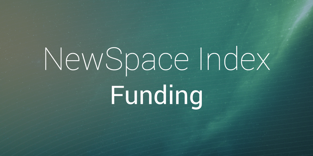 Space Startup Funding Sources - NewSpace Index