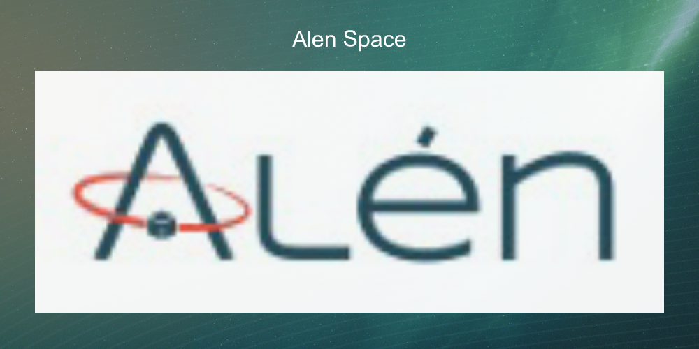 Alen Space - Satellite Constellation - NewSpace Index